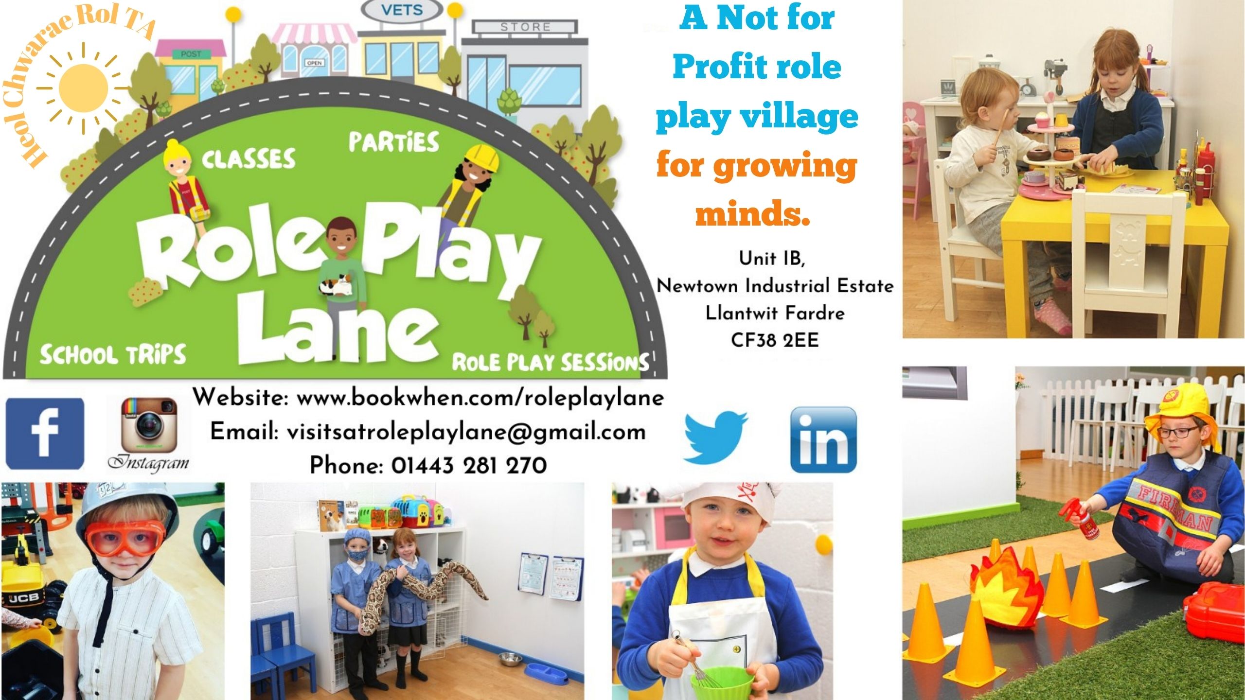 Heol Chwarae Rol TA Role Play Lane Llantwit Fardre Pontypridd RCT | Wootzoo